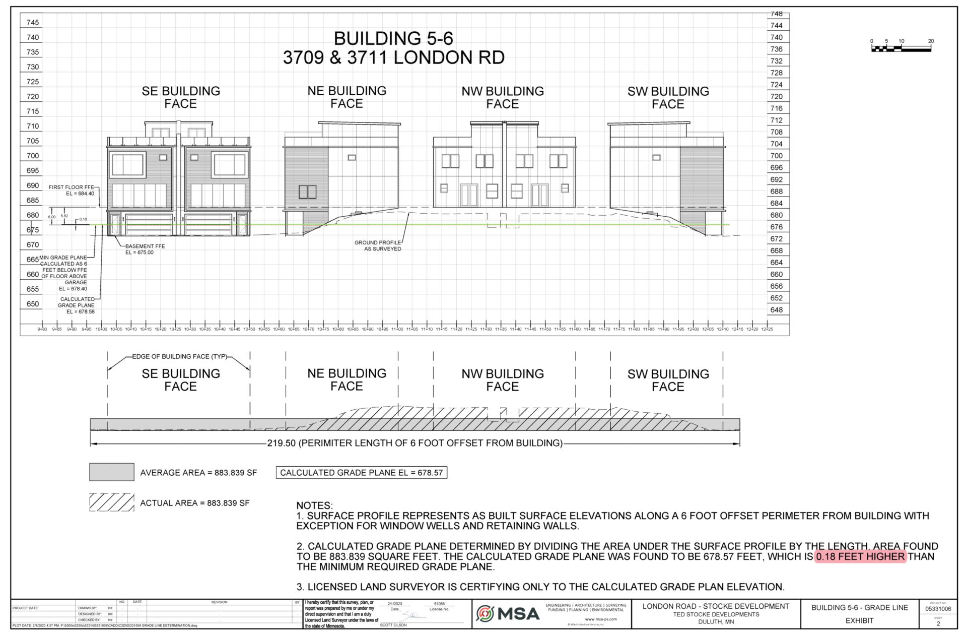 Additional floor added to London East townhomes without public process