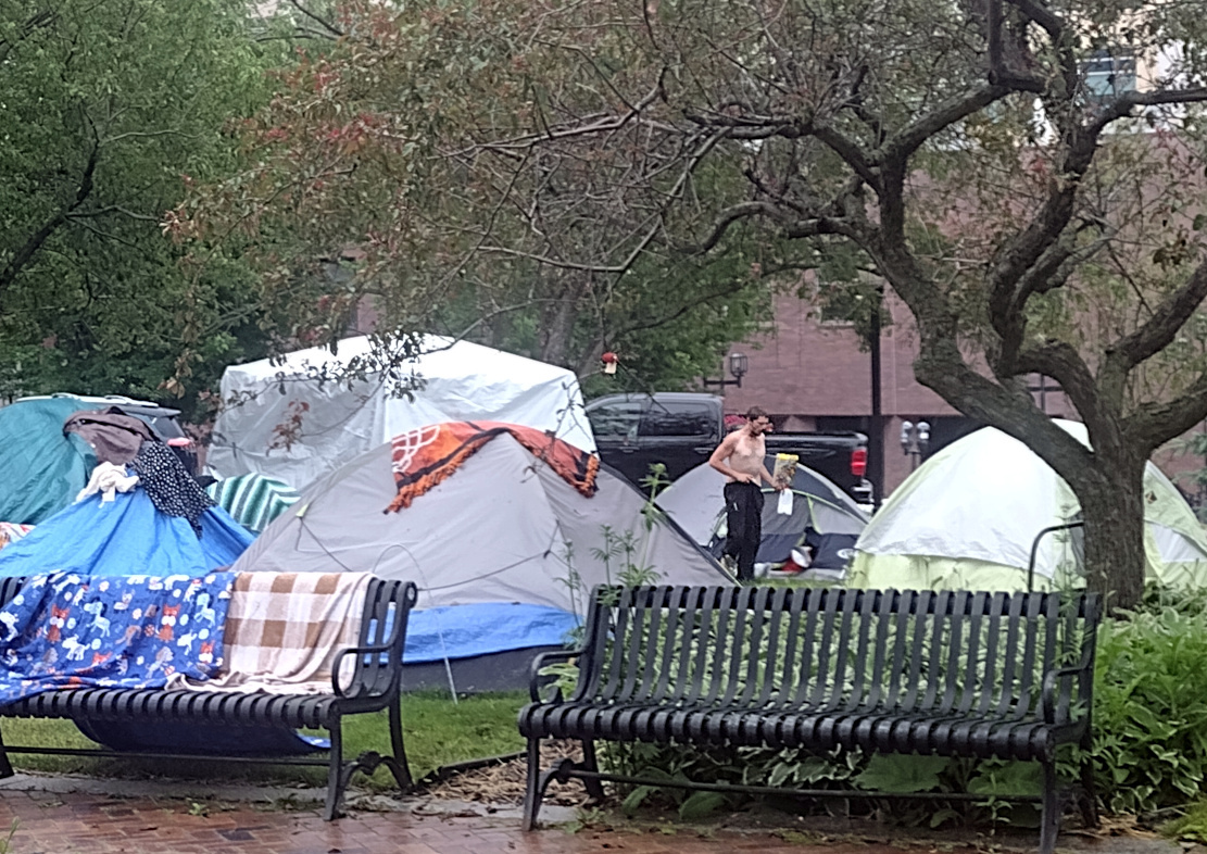 Police report 22 incidents at protest encampment since May - Duluth Monitor